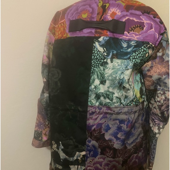 Coach | Jackets & Coats | Coach Patchwork Parka With Kaffe Fassett Print And Removable Signature ...